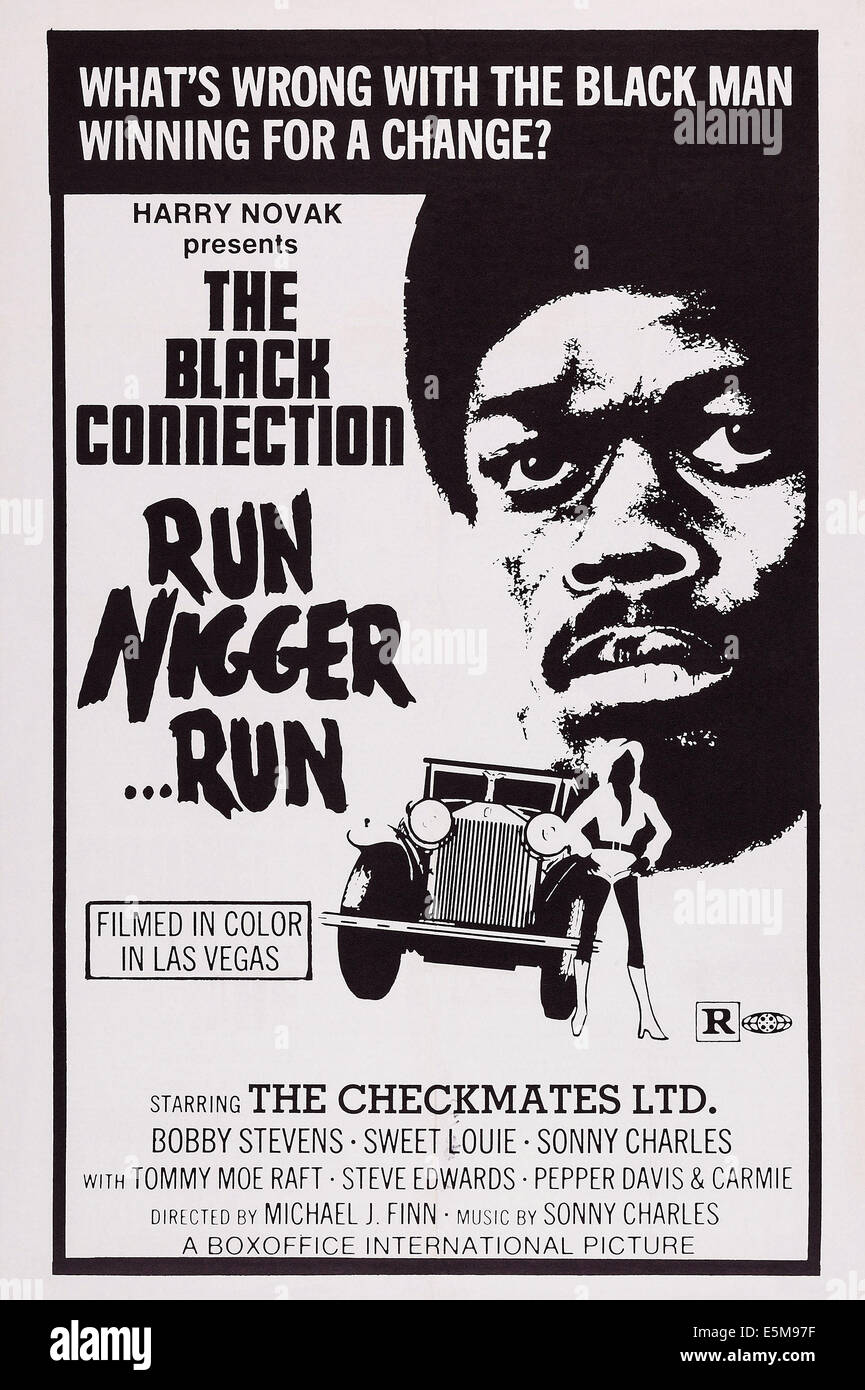 THE BLACK CONNECTION, US poster, Bobby Stevens, 1974 Stock Photo - Alamy