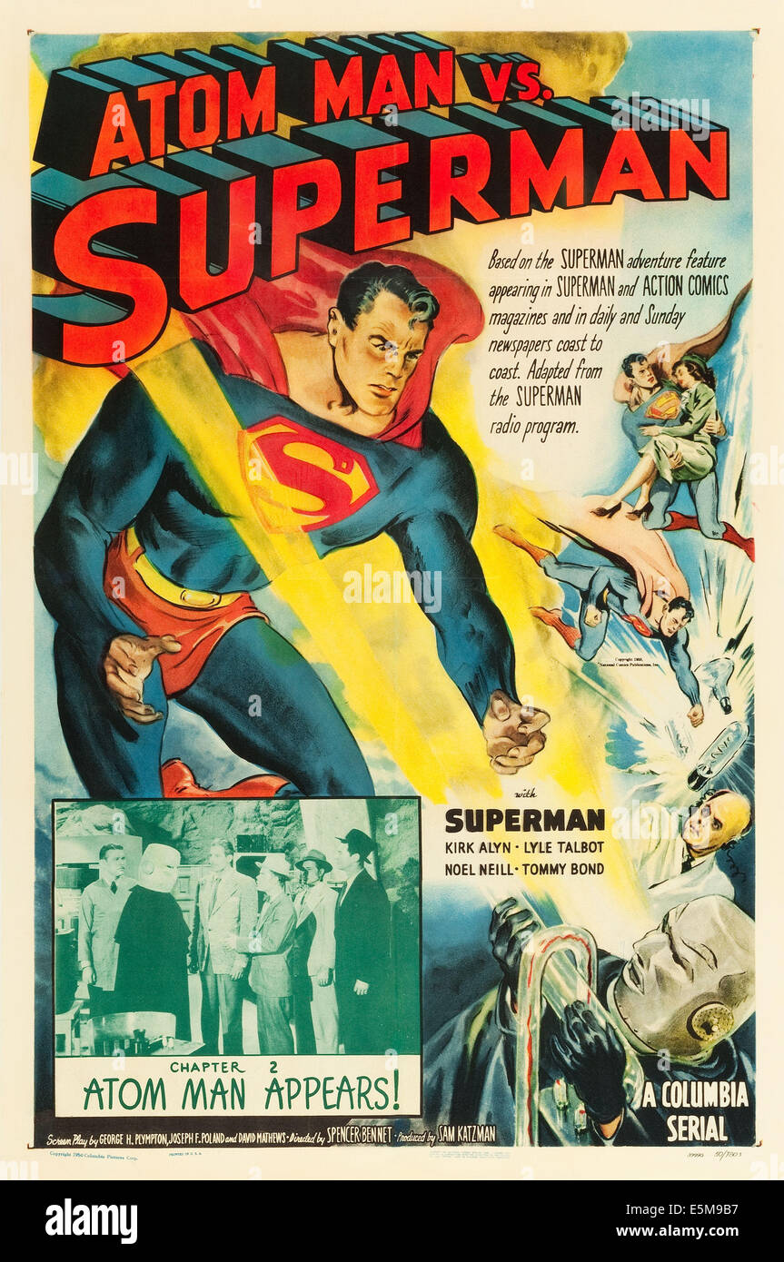 Atom Man Vs Superman