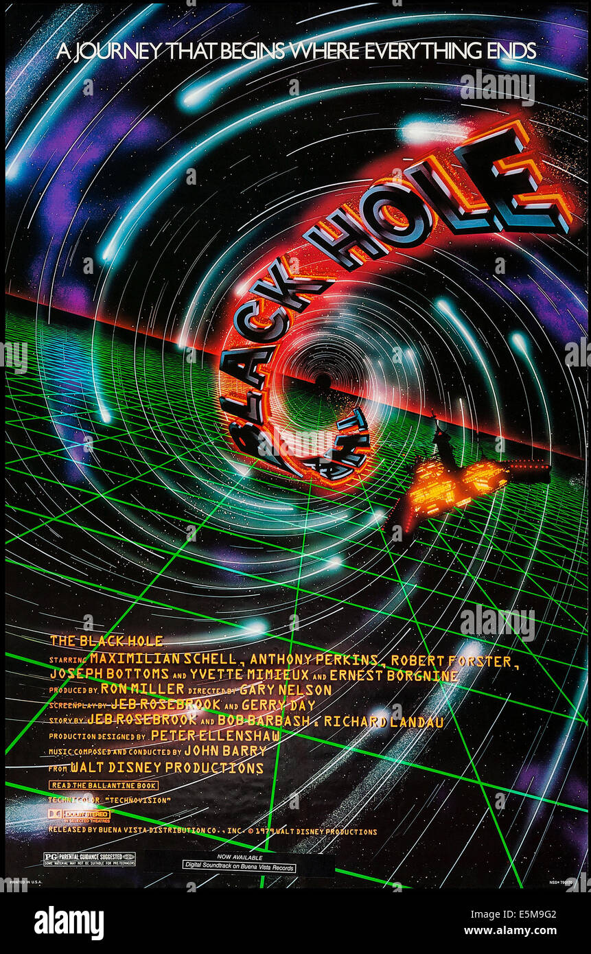 The black hole 1979 poster hi-res stock photography and images - Alamy