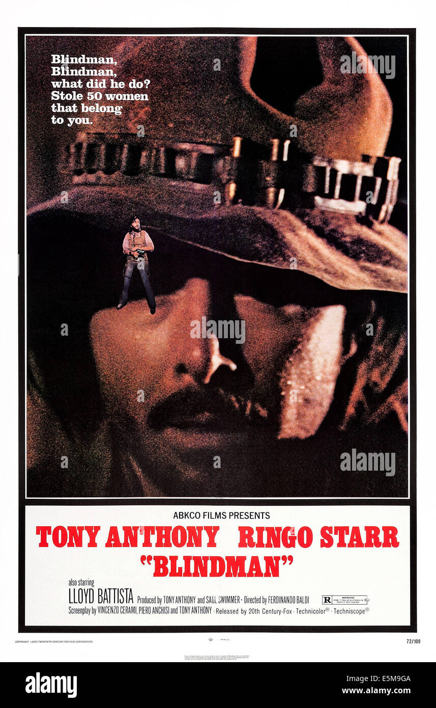 Ringo starr blindman 1971 hi-res stock photography and images - Alamy