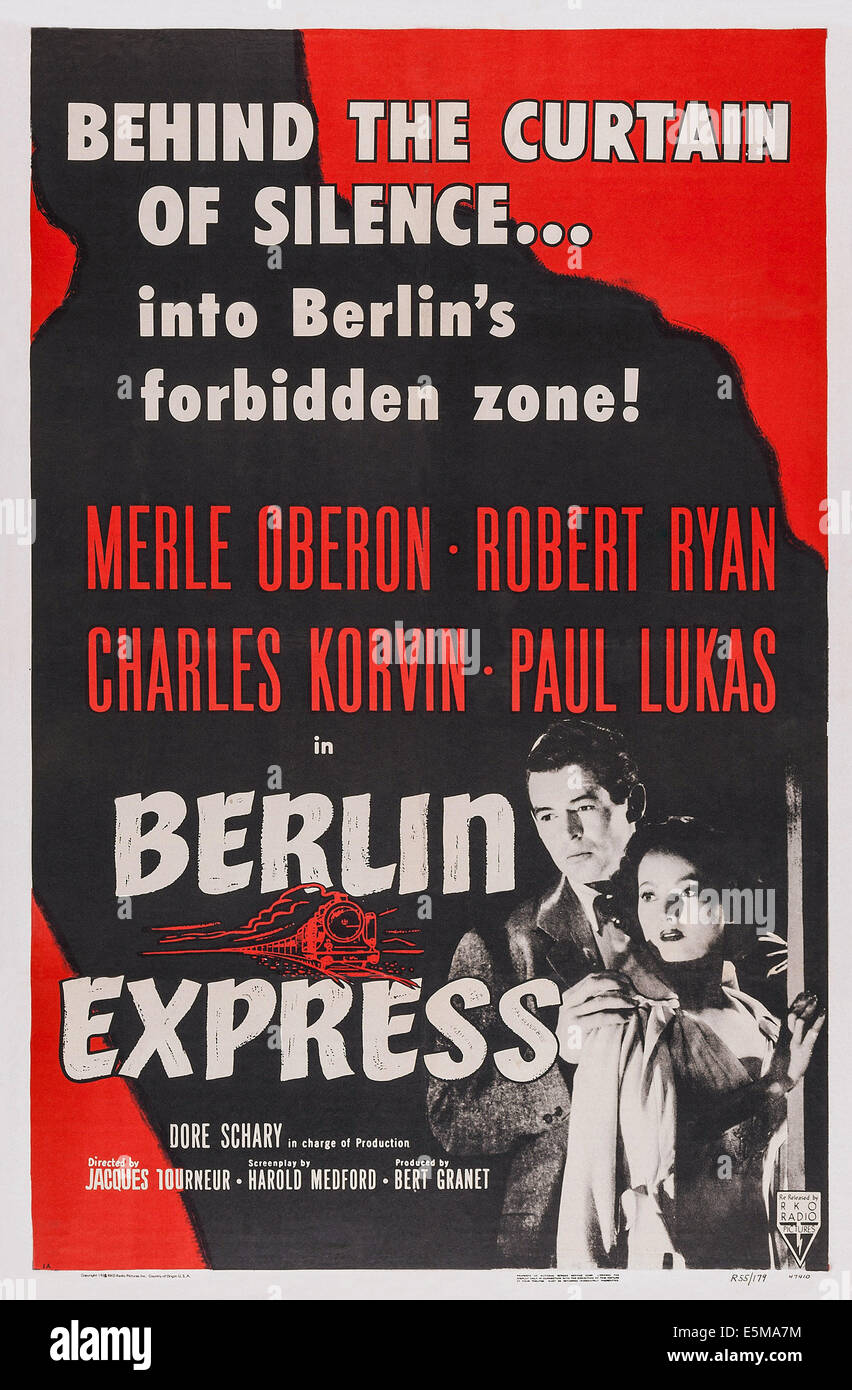 Berlin train poster hi-res stock photography and images - Alamy