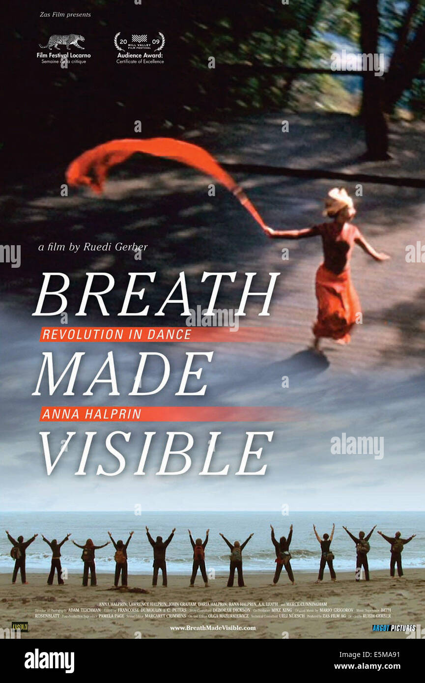 BREATH MADE VISIBLE: ANNA HALPRIN, 2009. ©Argot Pictures/Courtesy ...