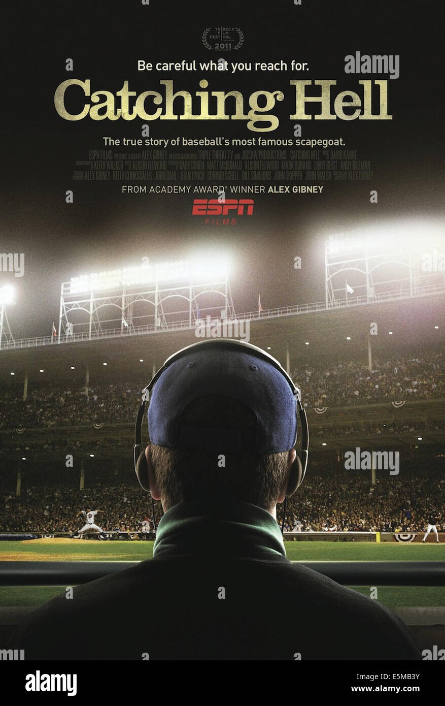CATCHING HELL, US poster art, 2011, ©ESPN Films/courtesy Everett ...