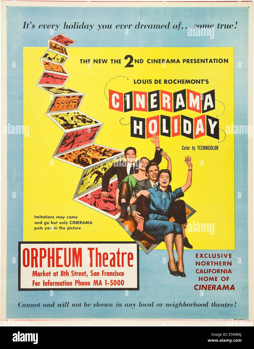 Cinerama 1950s hi-res stock photography and images - Alamy