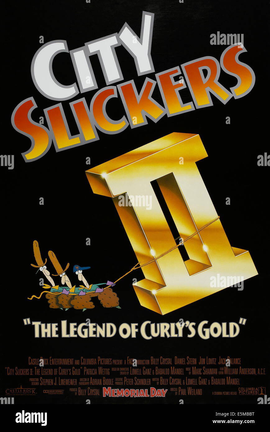 CITY SLICKERS II: THE LEGEND OF CURLY'S GOLD, US poster, 1994 ...