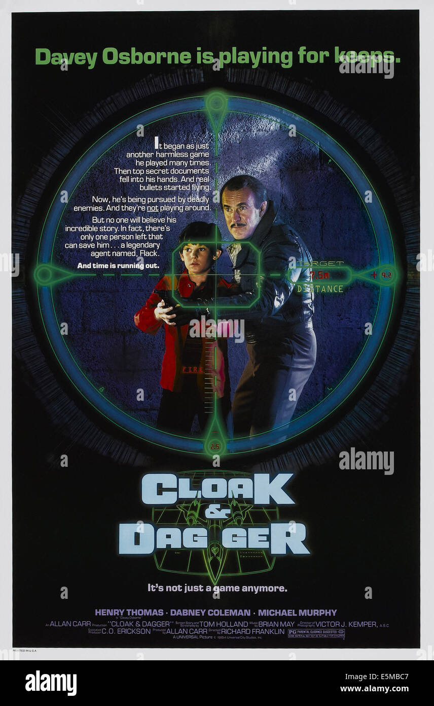 Cloak and dagger hi-res stock photography and images - Alamy