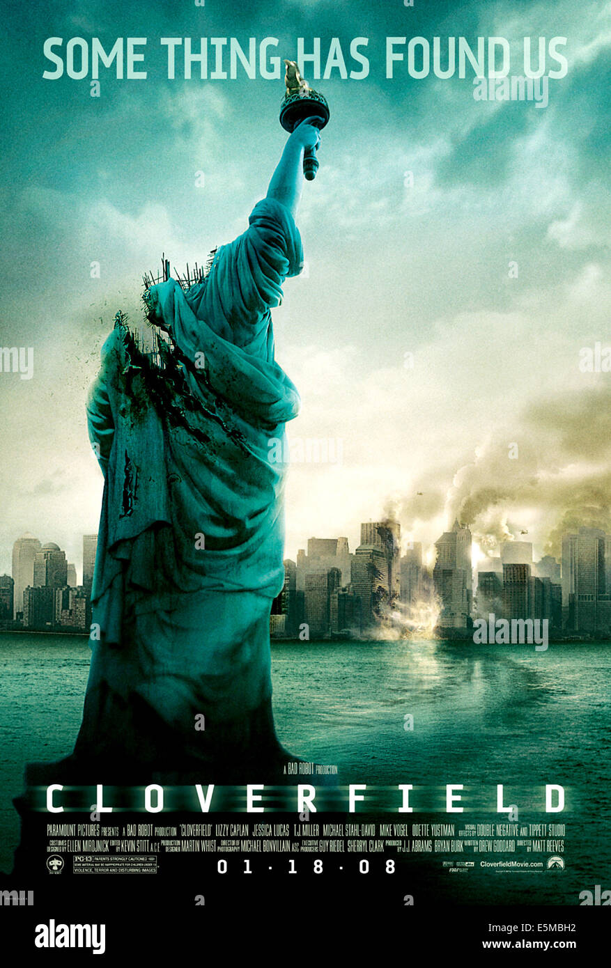 CLOVERFIELD, 2008. ©Paramount/courtesy Everett Collection Stock Photo ...