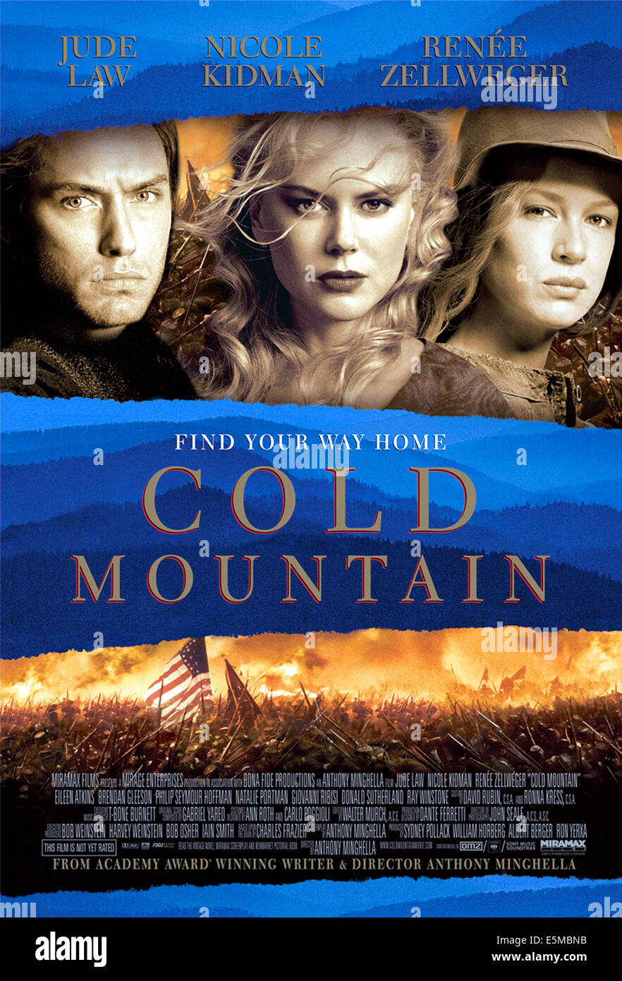 Cold mountain (2003) poster hi-res stock photography and images - Alamy
