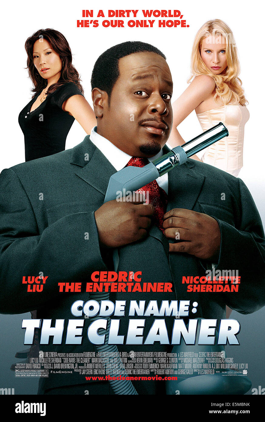 CODE NAME: THE CLEANER, Lucy Liu, Cedric the Entertainer, Nicollette ...