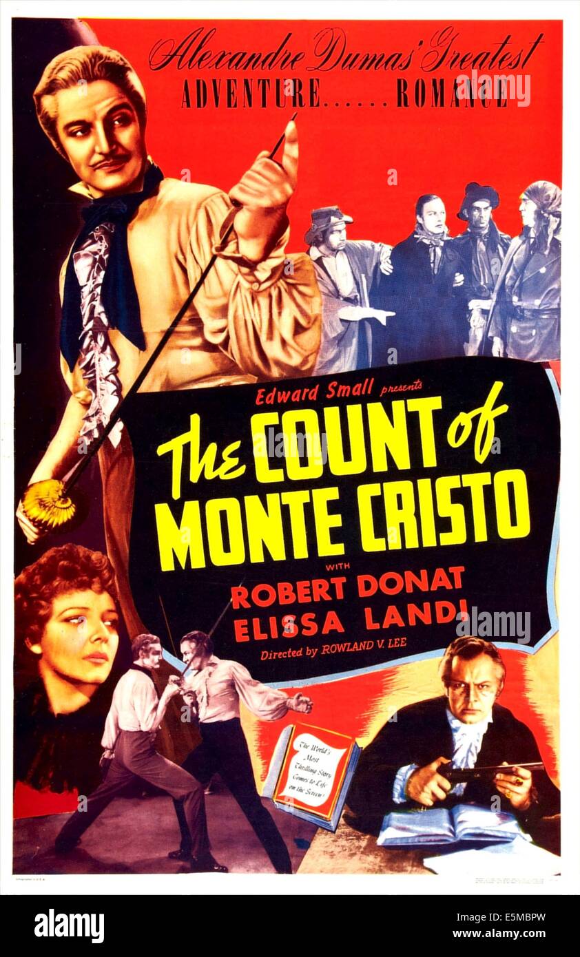 The Count Of Monte Cristo Movie Poster