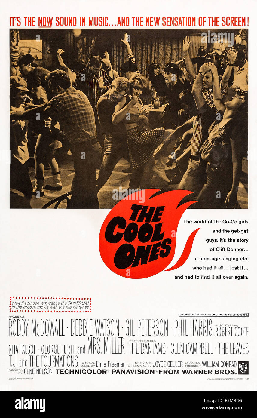 THE COOL ONES, US poster art, 1967 Stock Photo - Alamy