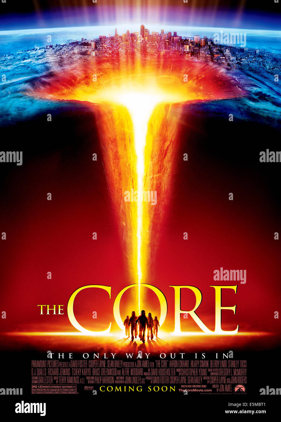 THE CORE, 2003, (c) Paramount/courtesy Everett Collection Stock Photo ...