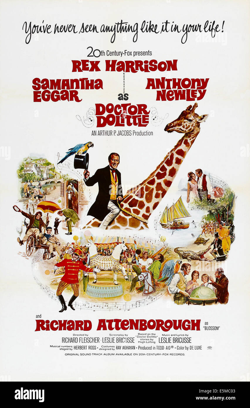 Doctor dolittle 1967 hi-res stock photography and images - Alamy