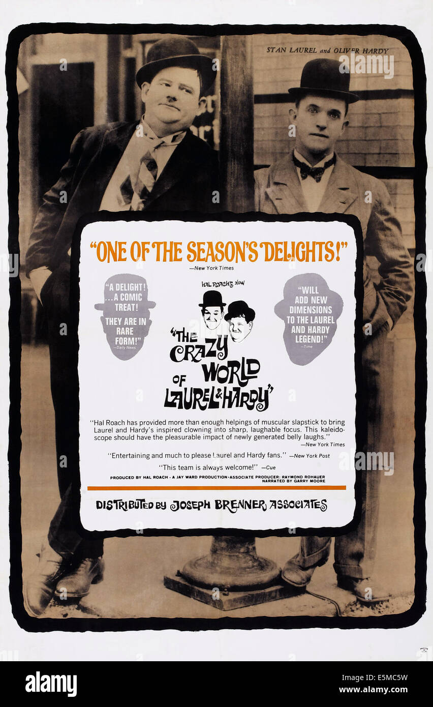 Stan laurel oliver hardy poster hi-res stock photography and images - Alamy