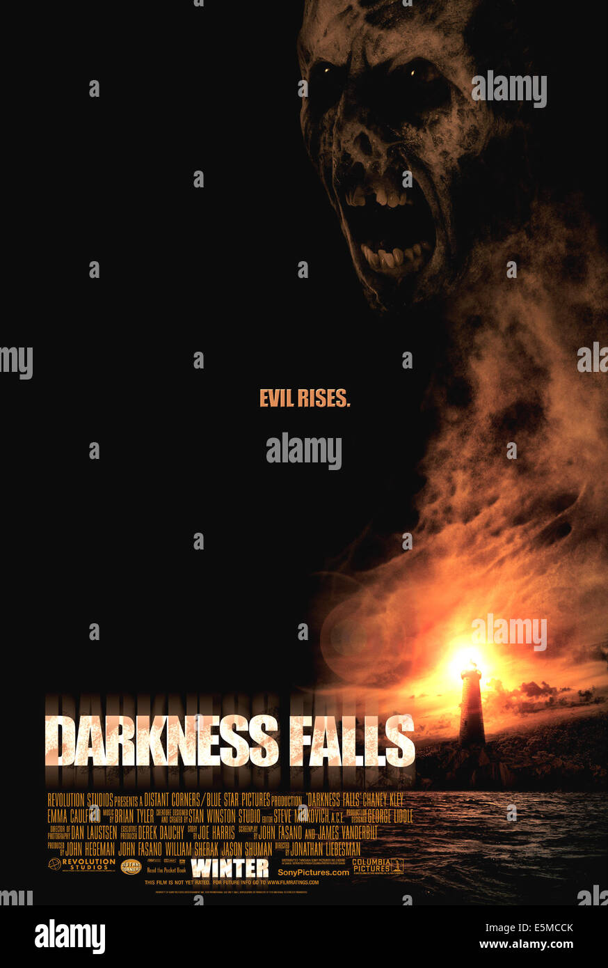 Darkness falls poster hi-res stock photography and images - Alamy