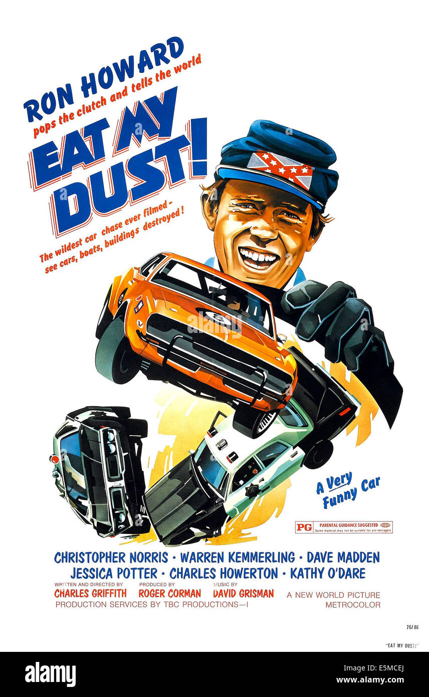EAT MY DUST, Ron Howard, 1976 Stock Photo - Alamy