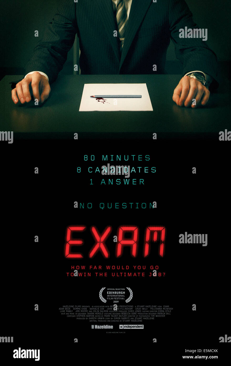 EXAM, poster art, 2009, ©IFC Films/courtesy Everett Collection Stock ...