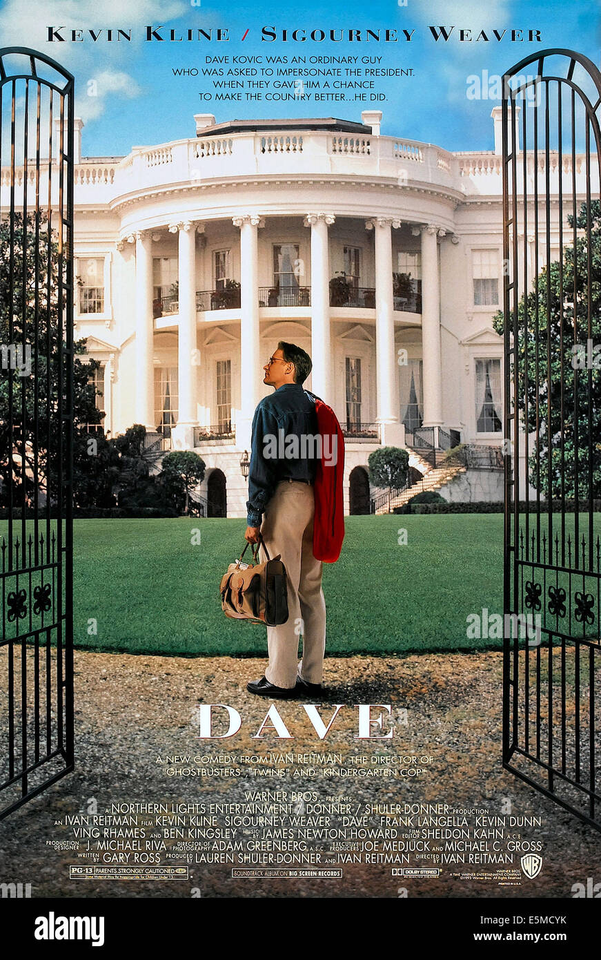 DAVE, US poster art, Kevin Kline, 1993. © Warner Bros./ Courtesy ...