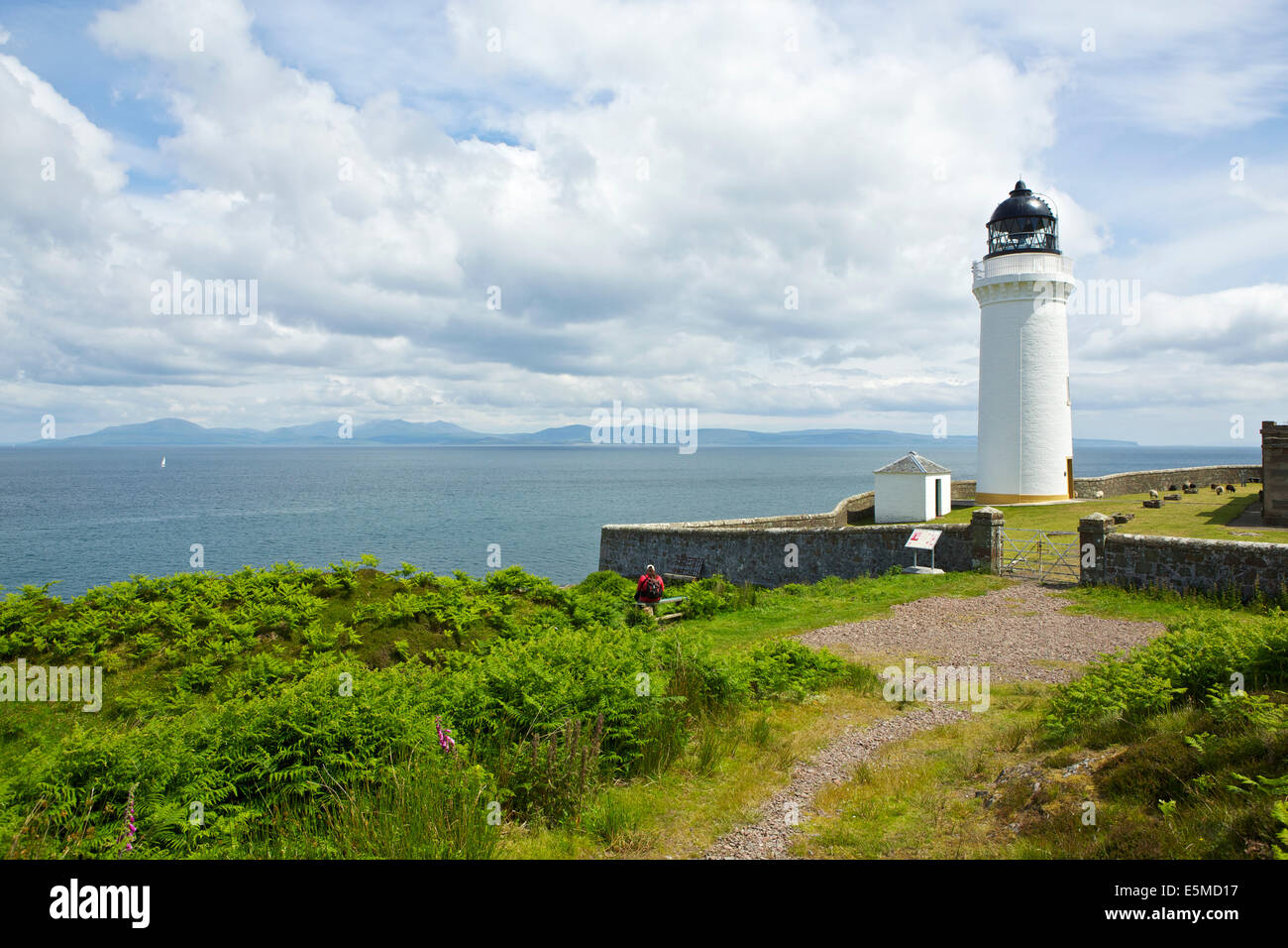 Davaar island lighthouse Stock Photo - Alamy