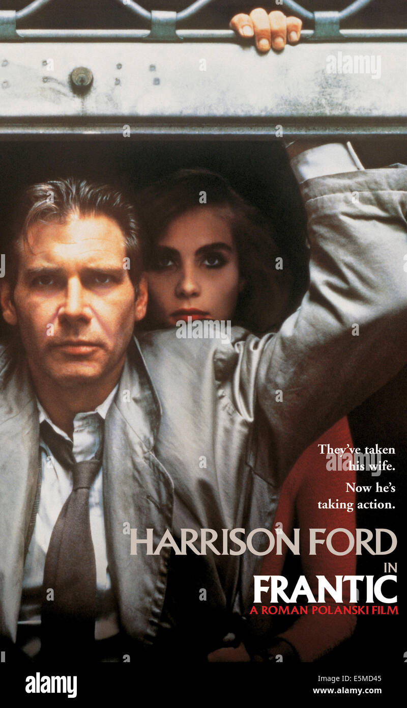 Frantic 1988 emmanuelle seigner hi-res stock photography and images - Alamy