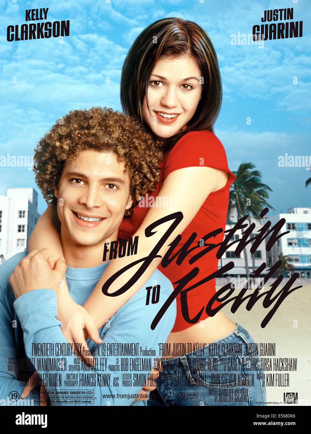 FROM JUSTIN TO KELLY, Justin Guarini, Kelly Clarkson, 2003, TM ...