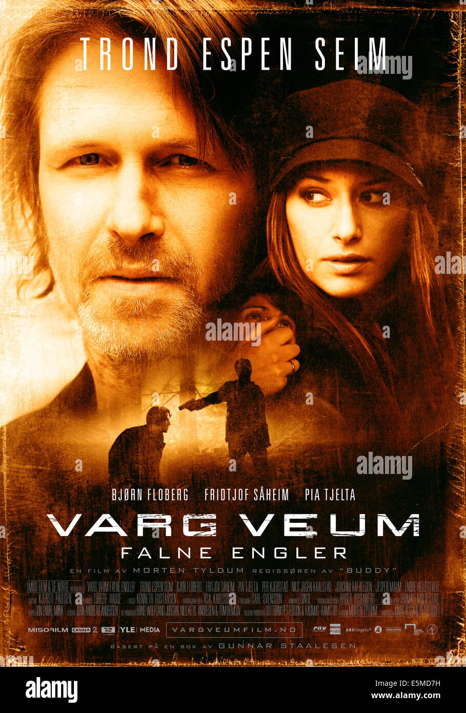 FALLEN ANGELS, (aka VARG VEUM - FALNE ENGLER), Norwegian poster art ...