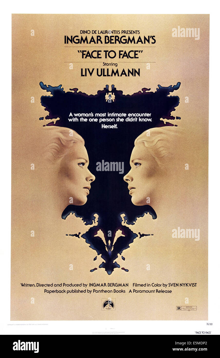 Liv ullmann ingmar bergman hi-res stock photography and images - Alamy