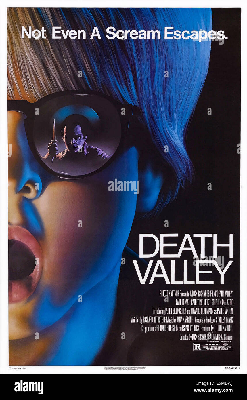 DEATH VALLEY, poster art, 1982, ©Universal Pictures/courtesy Everett ...