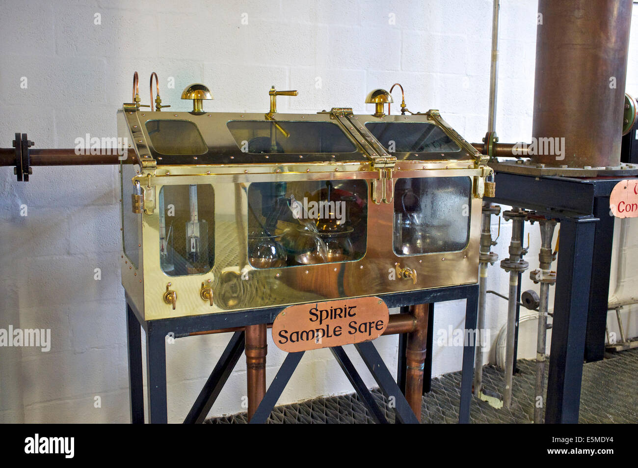 Spirit sample safe Stock Photo - Alamy