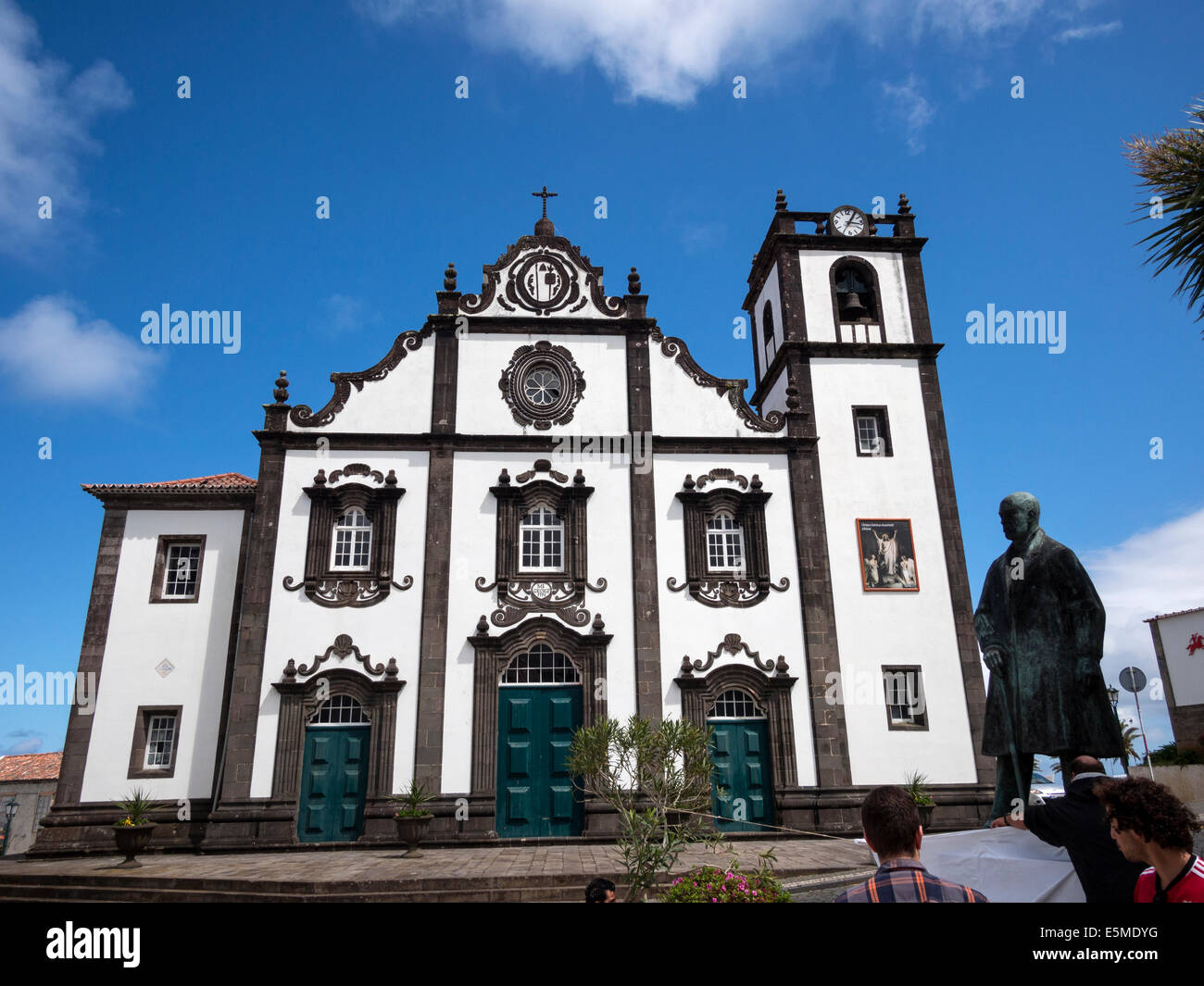 Church, Nordeste, eastern S.Miguel Island,the Azores Stock Photo - Alamy