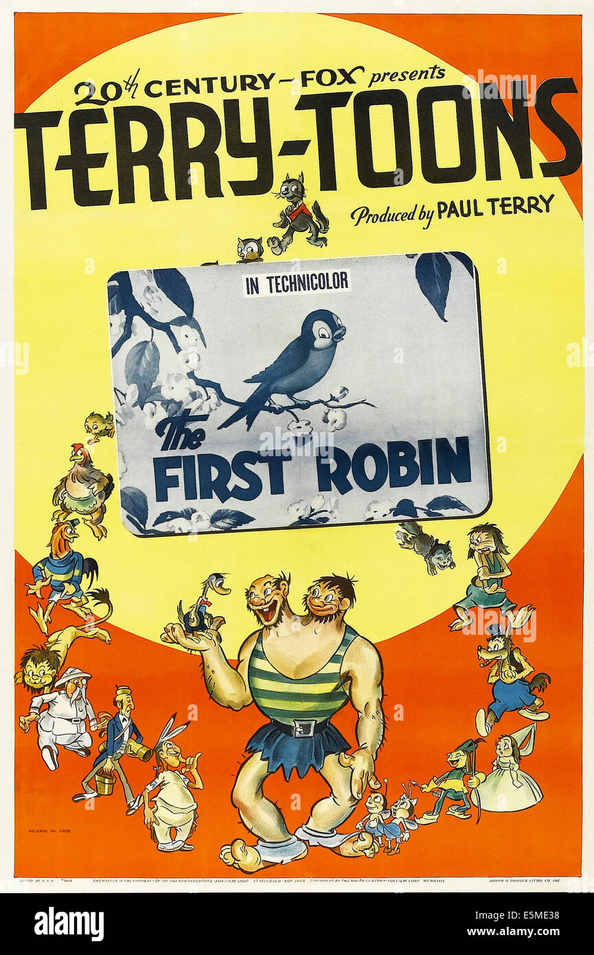 THE FIRST ROBIN, 1939. ©20th Century-Fox Film Corporation, TM ...