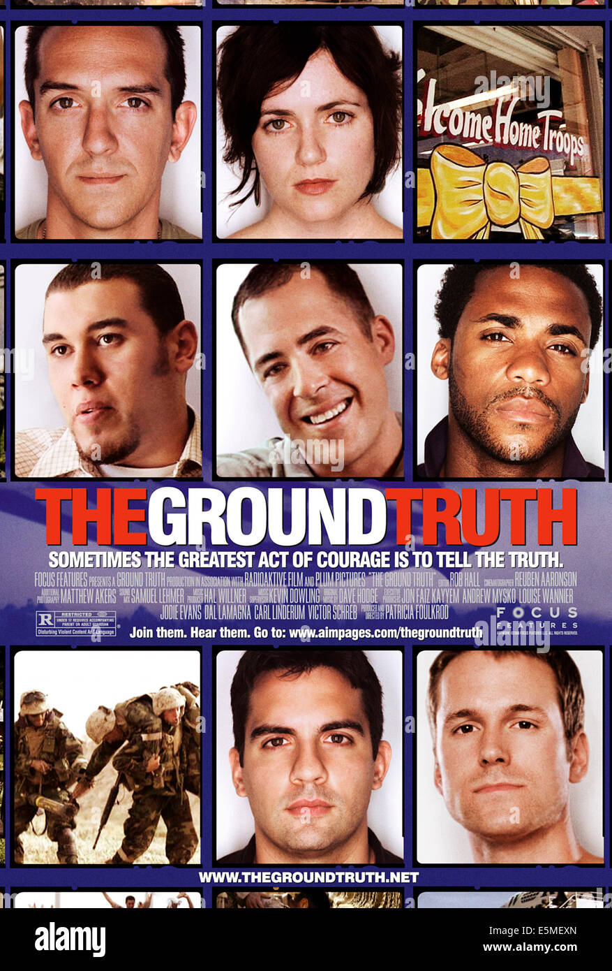 THE GROUND TRUTH: AFTER THE KILLING ENDS, Sean Huze (top left), Kelly ...