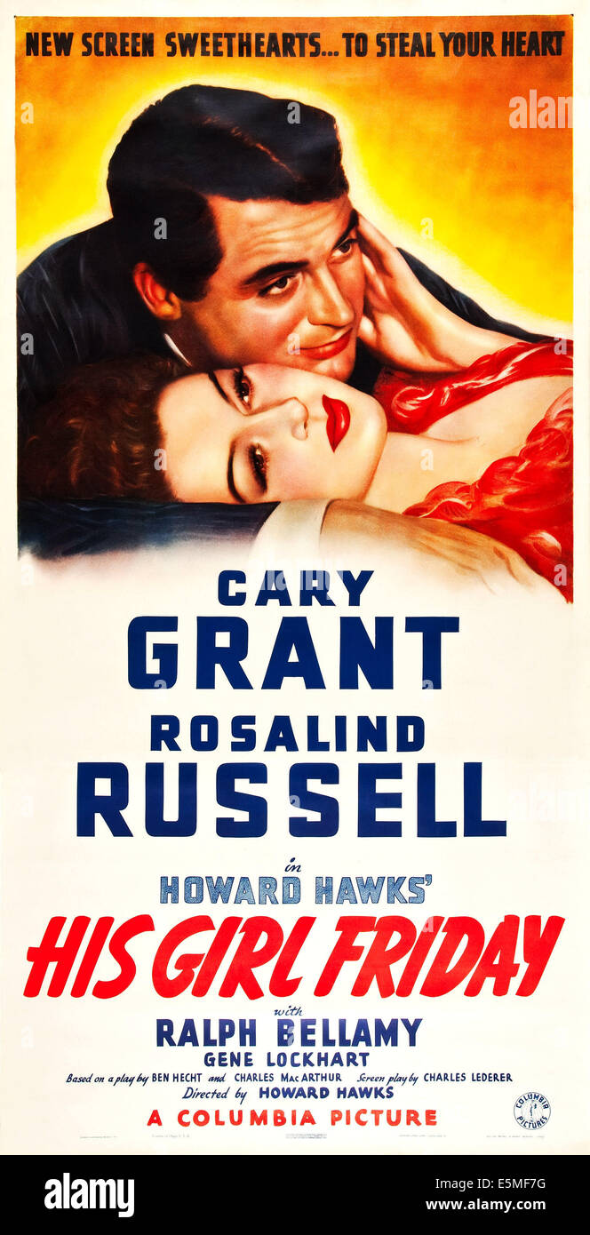His girl friday hi-res stock photography and images - Alamy
