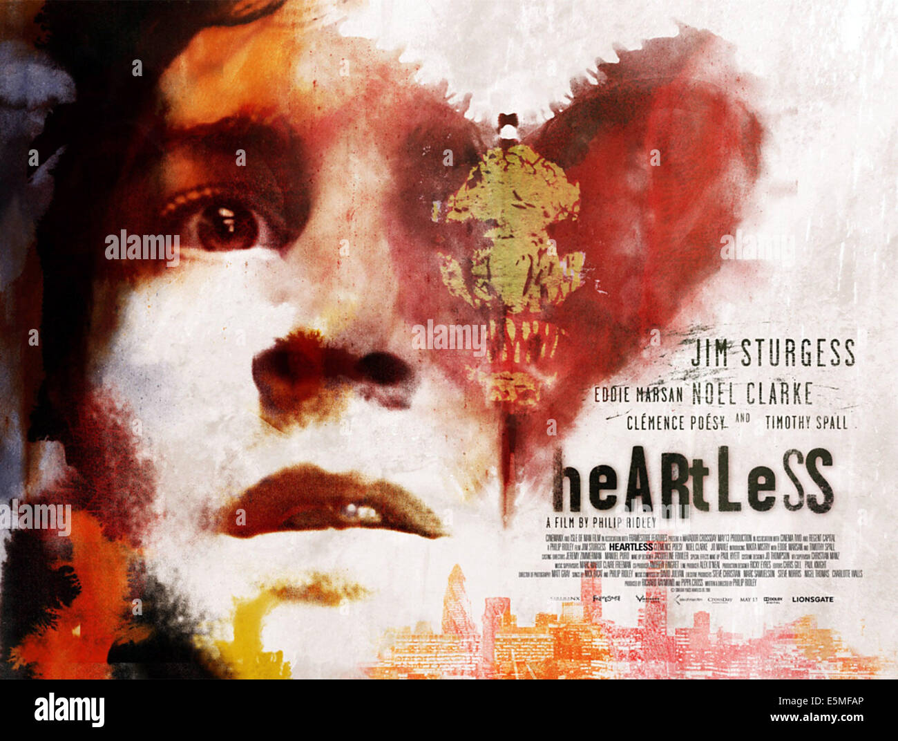 HEARTLESS, Jim Sturgess on British poster art, 2009, ©IFC/courtesy ...