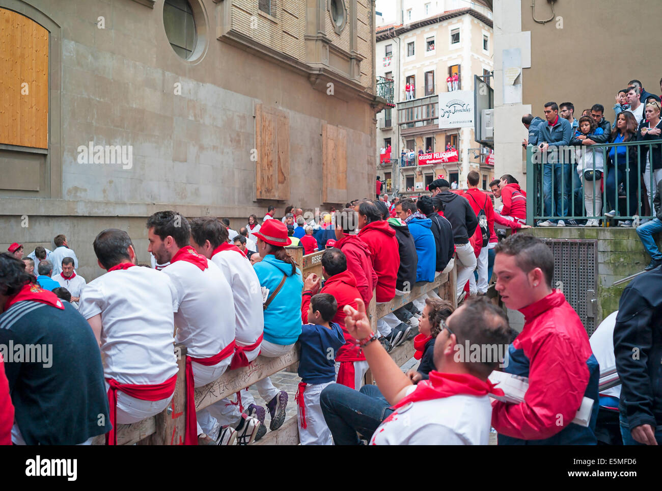 -San Fermin- Pamplona (Spain Stock Photo - Alamy