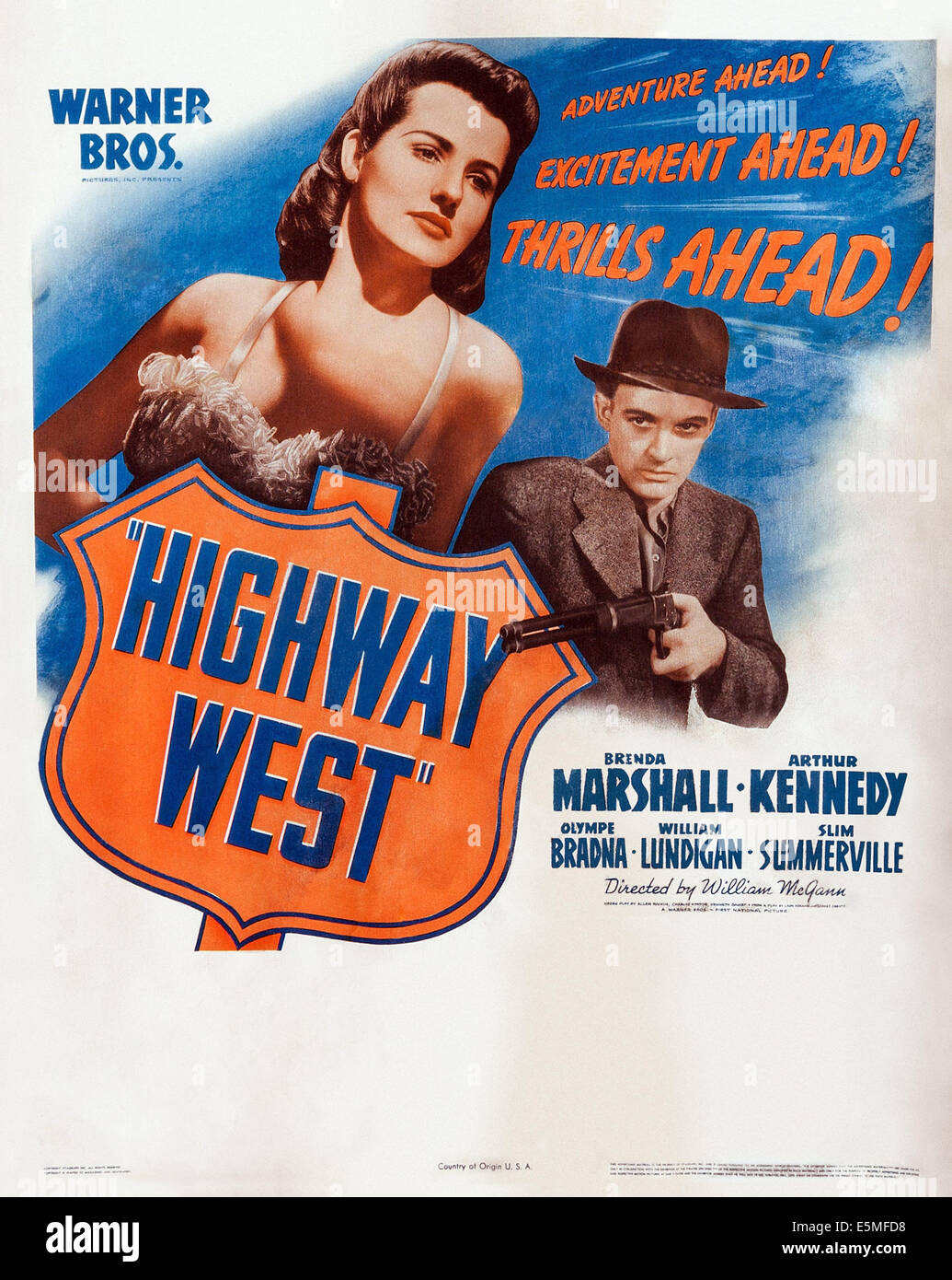 Us highway 1940s hi-res stock photography and images - Alamy