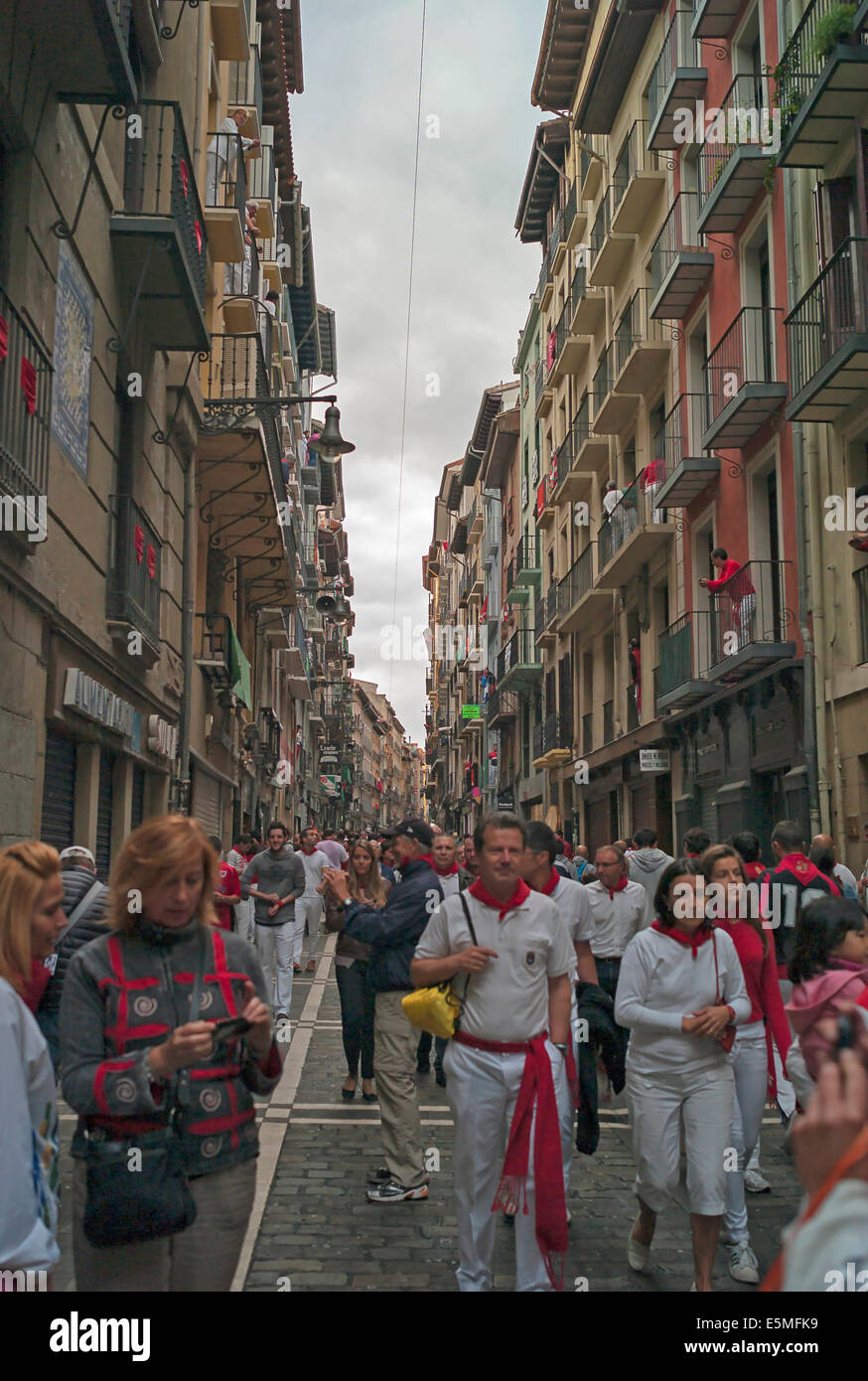 -San Fermin- Pamplona (Spain Stock Photo - Alamy