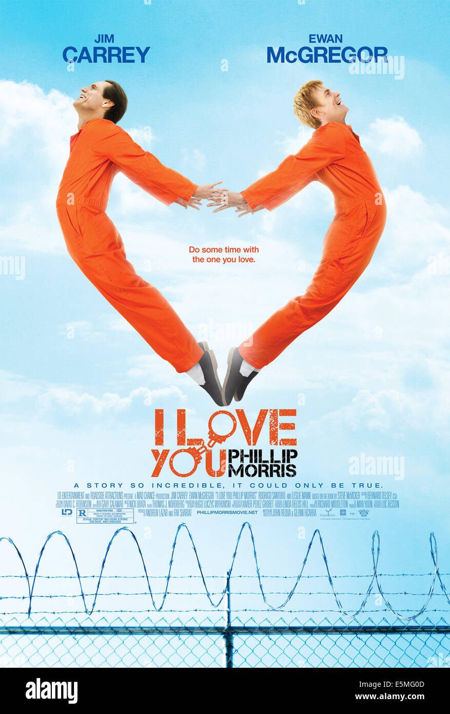 I LOVE YOU PHILIP MORRIS, l-r: Jim Carrey, Ewan McGregor on poster art ...