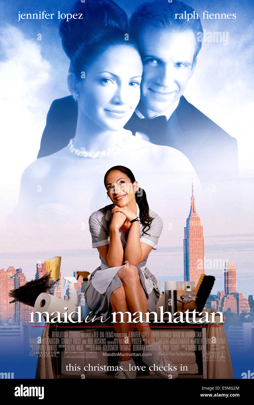 MAID IN MANHATTAN, Jennifer Lopez, Ralph Fiennes, 2002, (c) Columbia ...