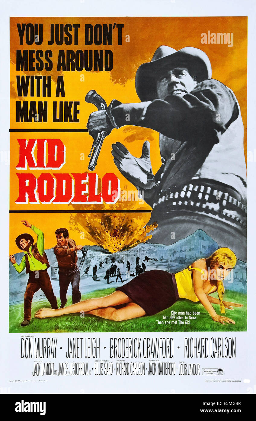 Janet leigh kid rodelo 1966 hi-res stock photography and images - Alamy