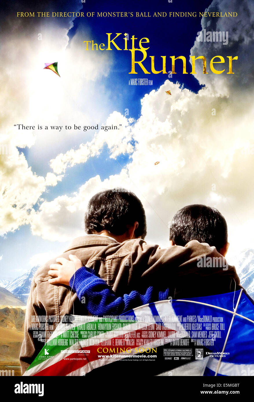 THE KITE RUNNER, Zekeria Ebrahimi, Ahmad Khan Mahmidzada, 2007 ...