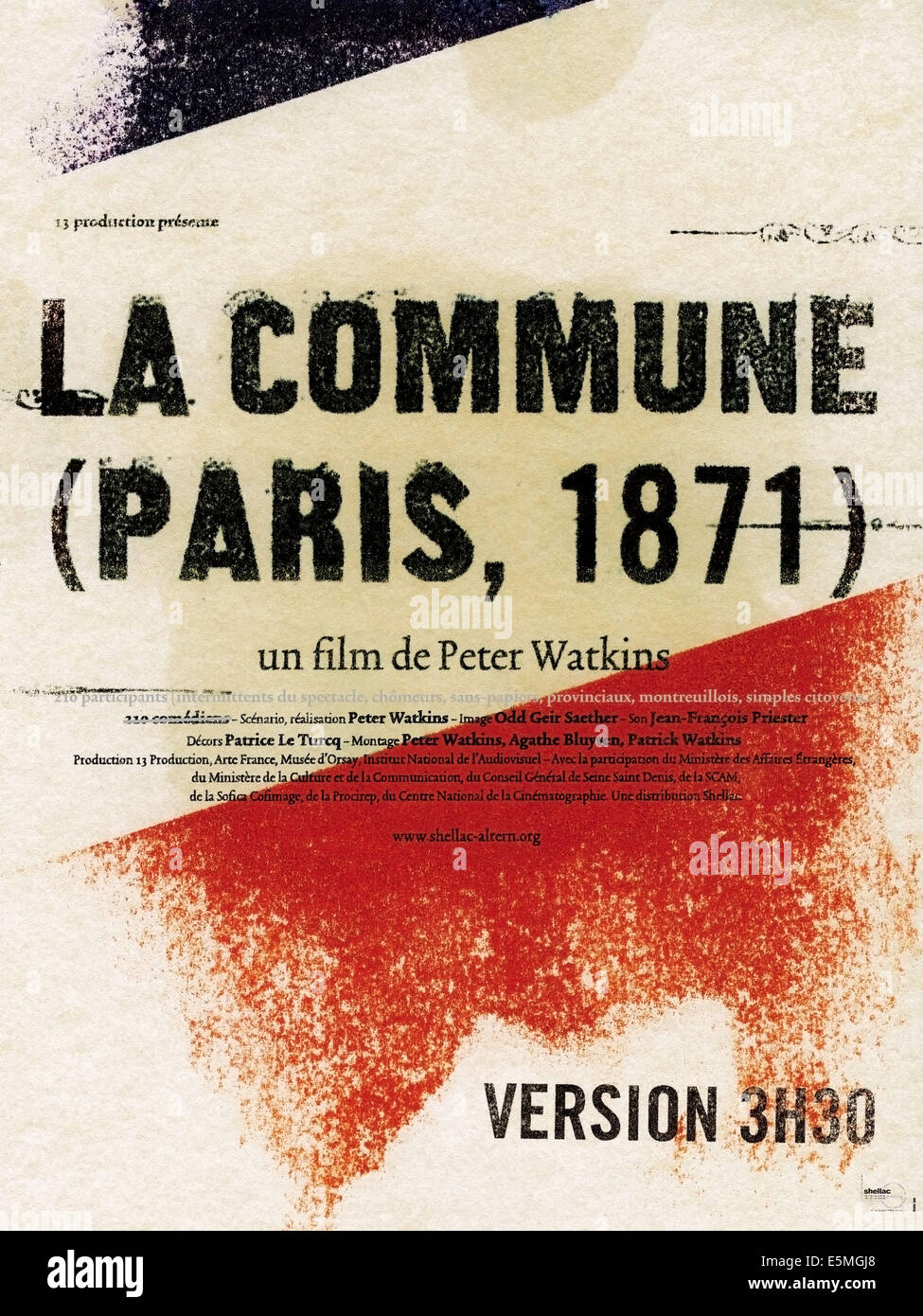 LA COMMUNE (PARIS, 1871), French poster art, 2000. ©First Run Features ...