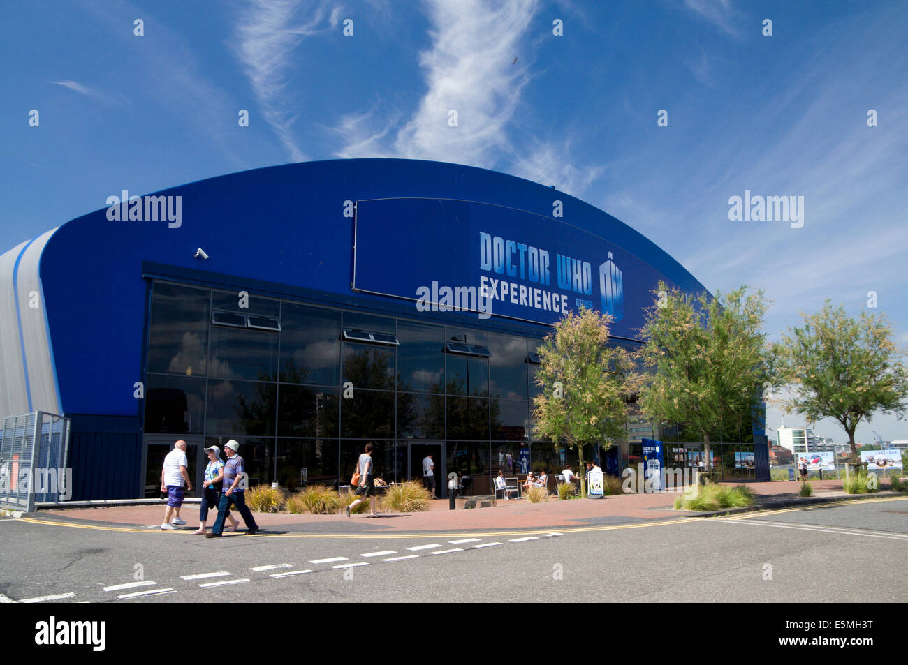 Dr Who Experience, Cardiff Bay, Cardiff, Wales Stock Photo - Alamy
