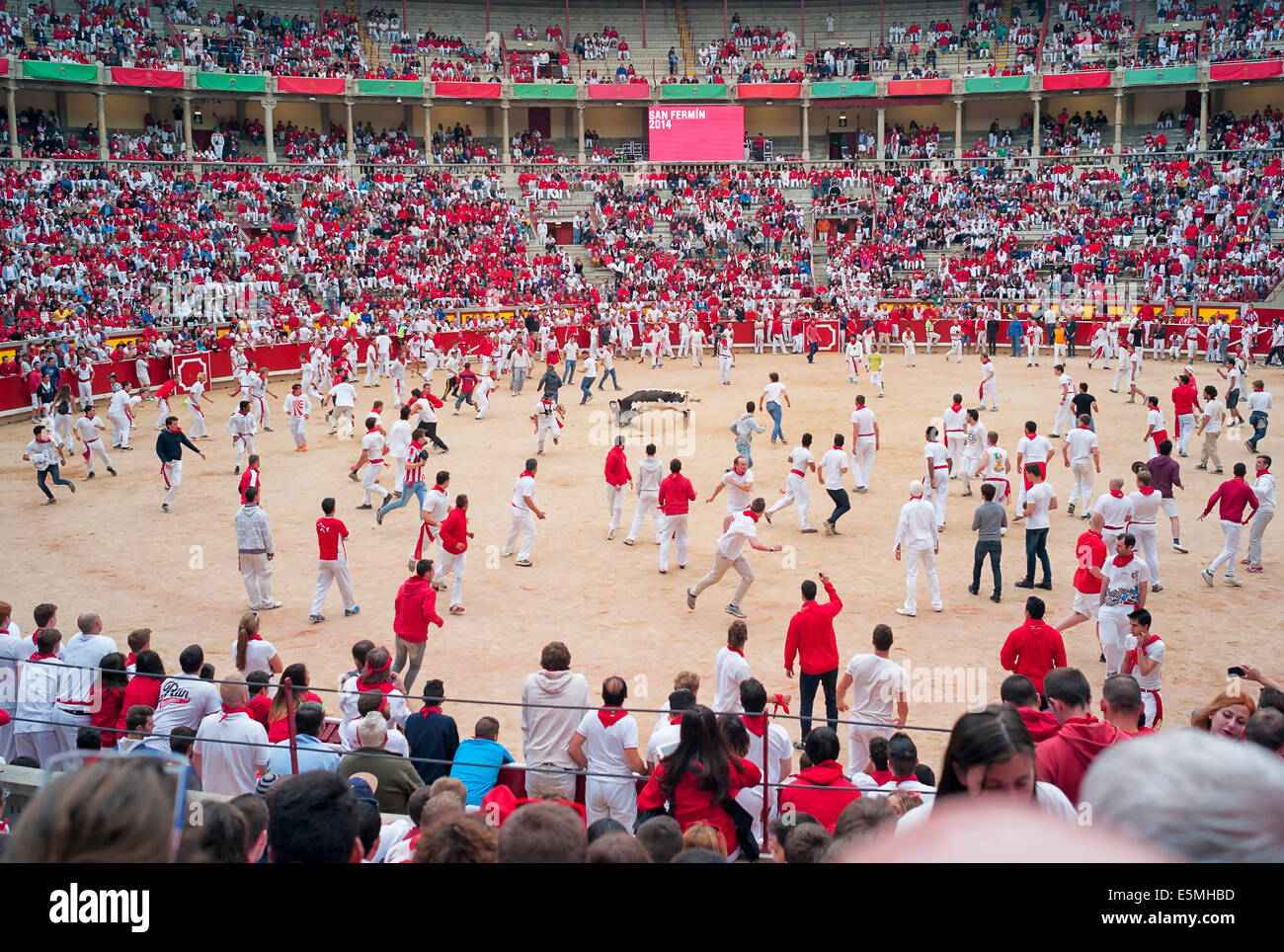 -San Fermin- Pamplona (Spain Stock Photo - Alamy