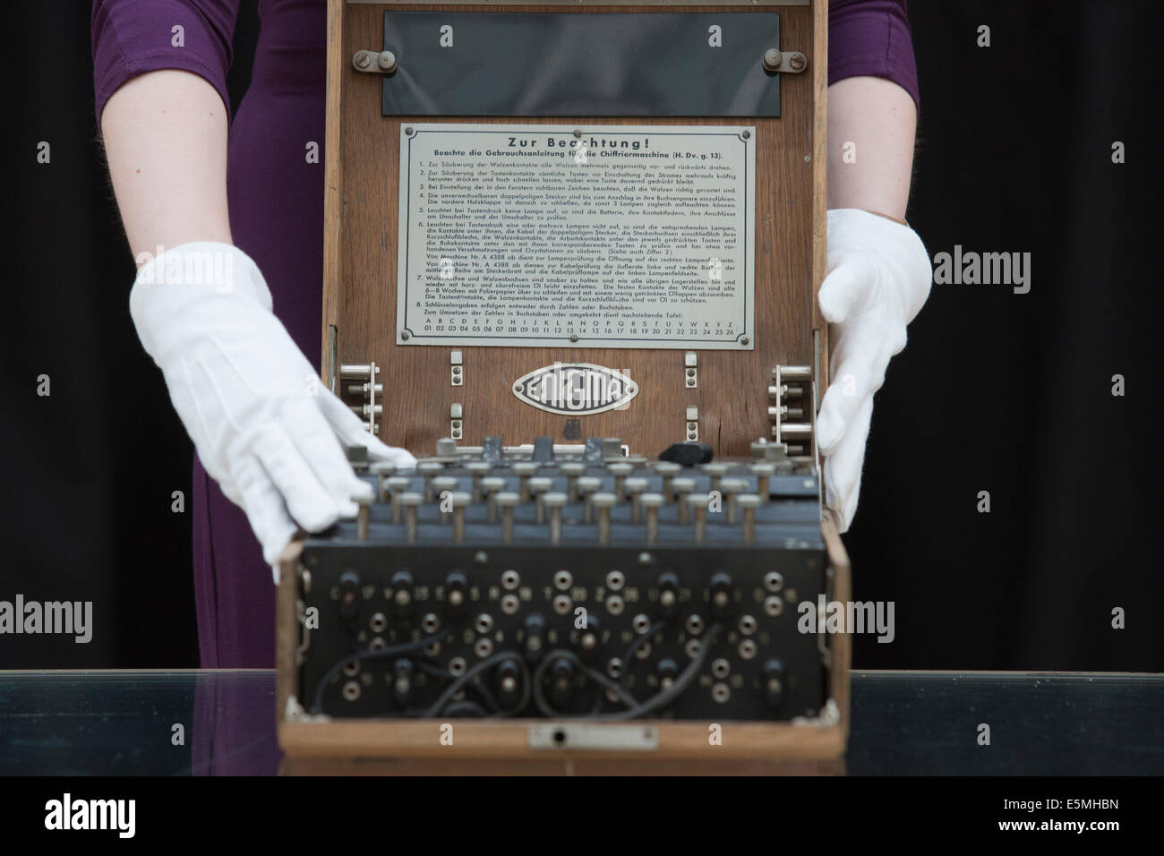 German enigma cipher machine hi-res stock photography and images - Alamy