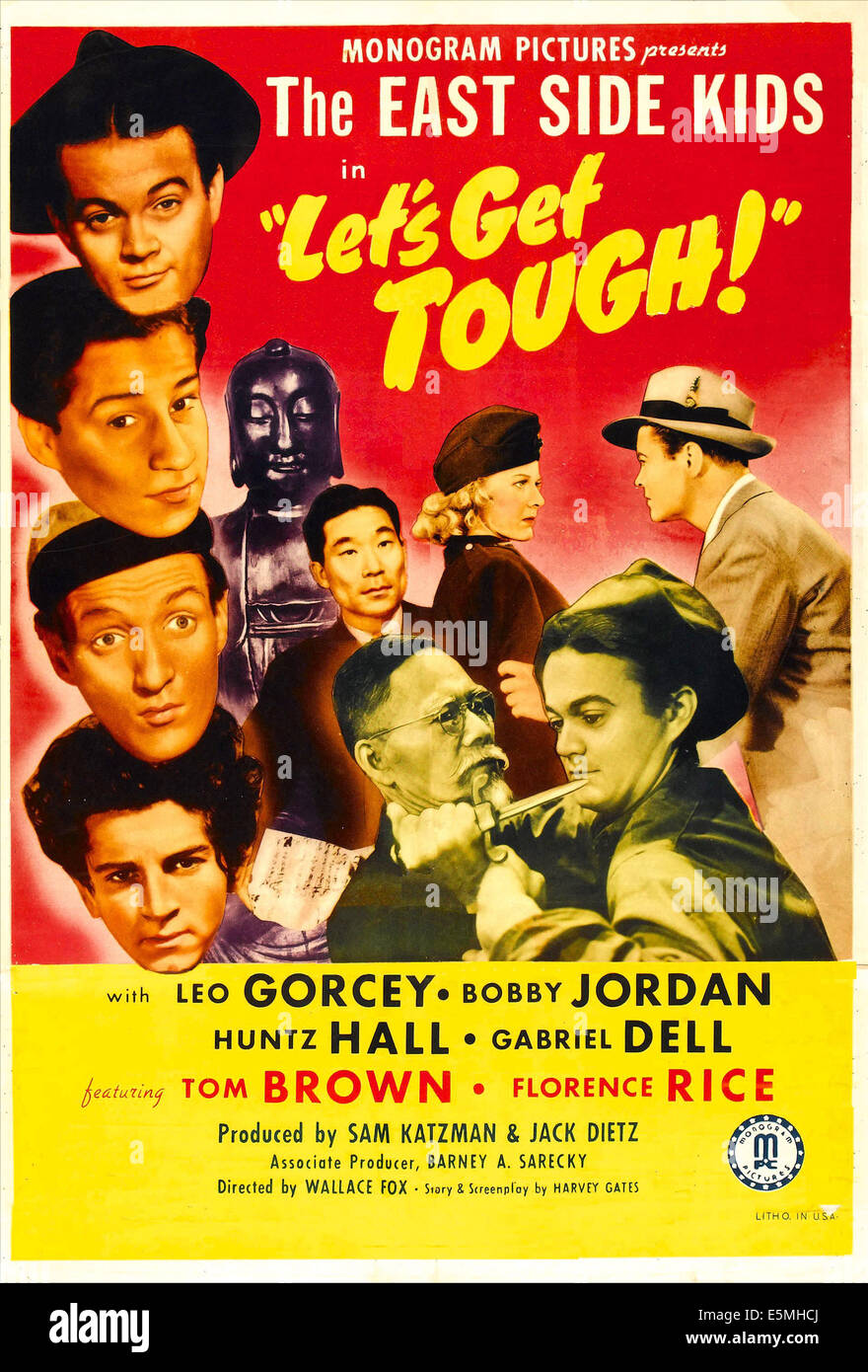 LET'S GET TOUGH!, left from top: Leo Gorcey, Bobby Jordan, Huntz Hall ...