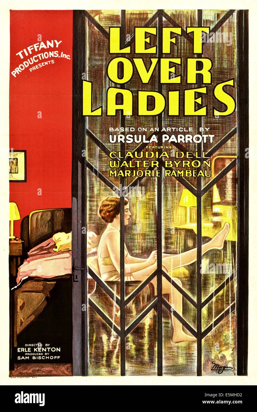 LEFTOVER LADIES, poster art, 1931 Stock Photo - Alamy