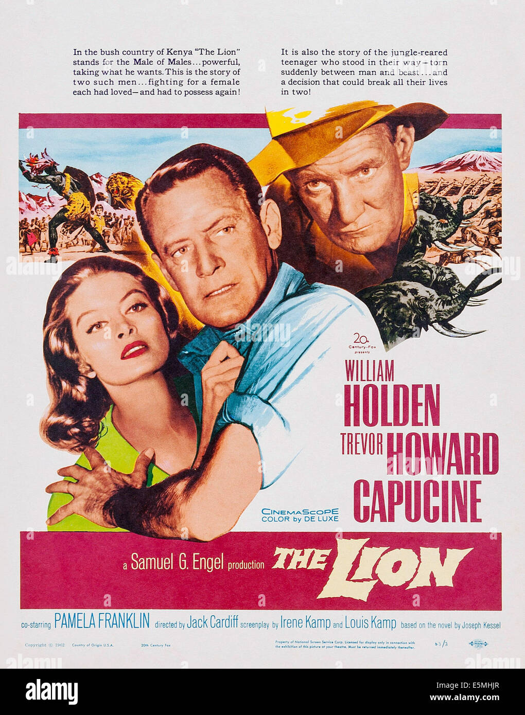 William holden capucine lion lion hi-res stock photography and images ...