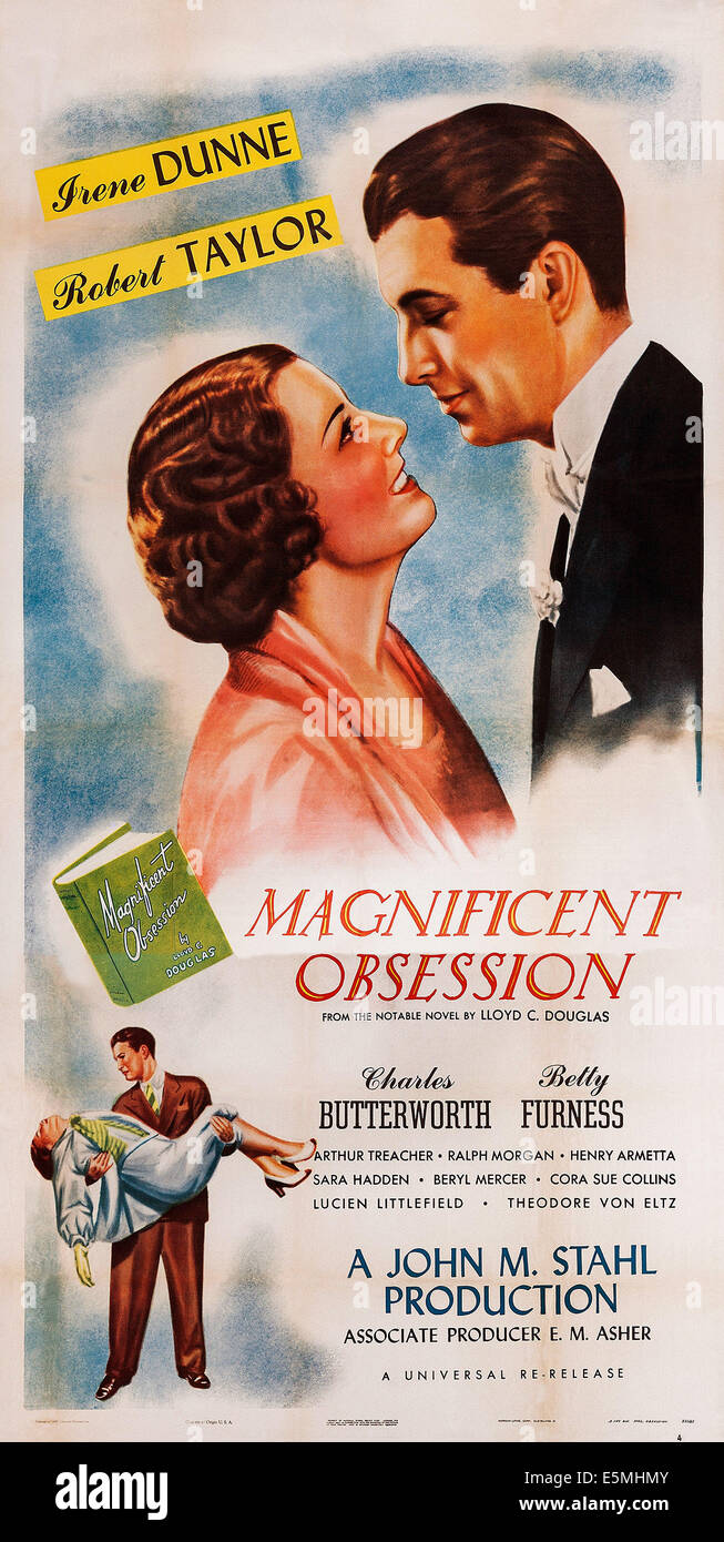 Magnificent obsession poster hi-res stock photography and images - Alamy