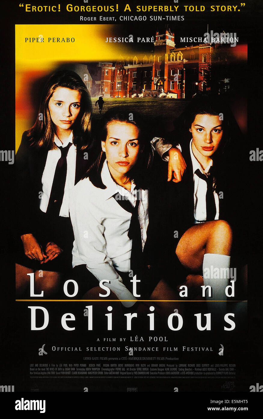 LOST AND DELIRIOUS, US poster art, from left: Mischa Barton, Piper ...